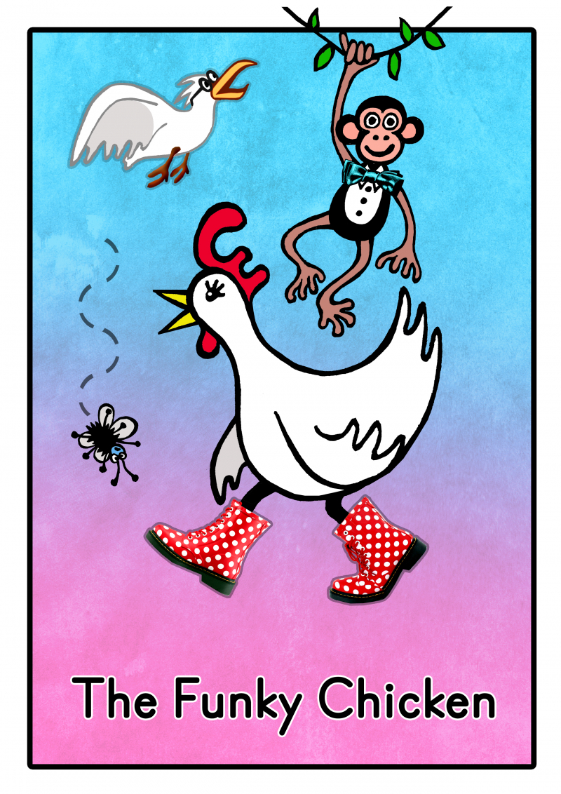 Video: The Funky Chicken • Licketyspit