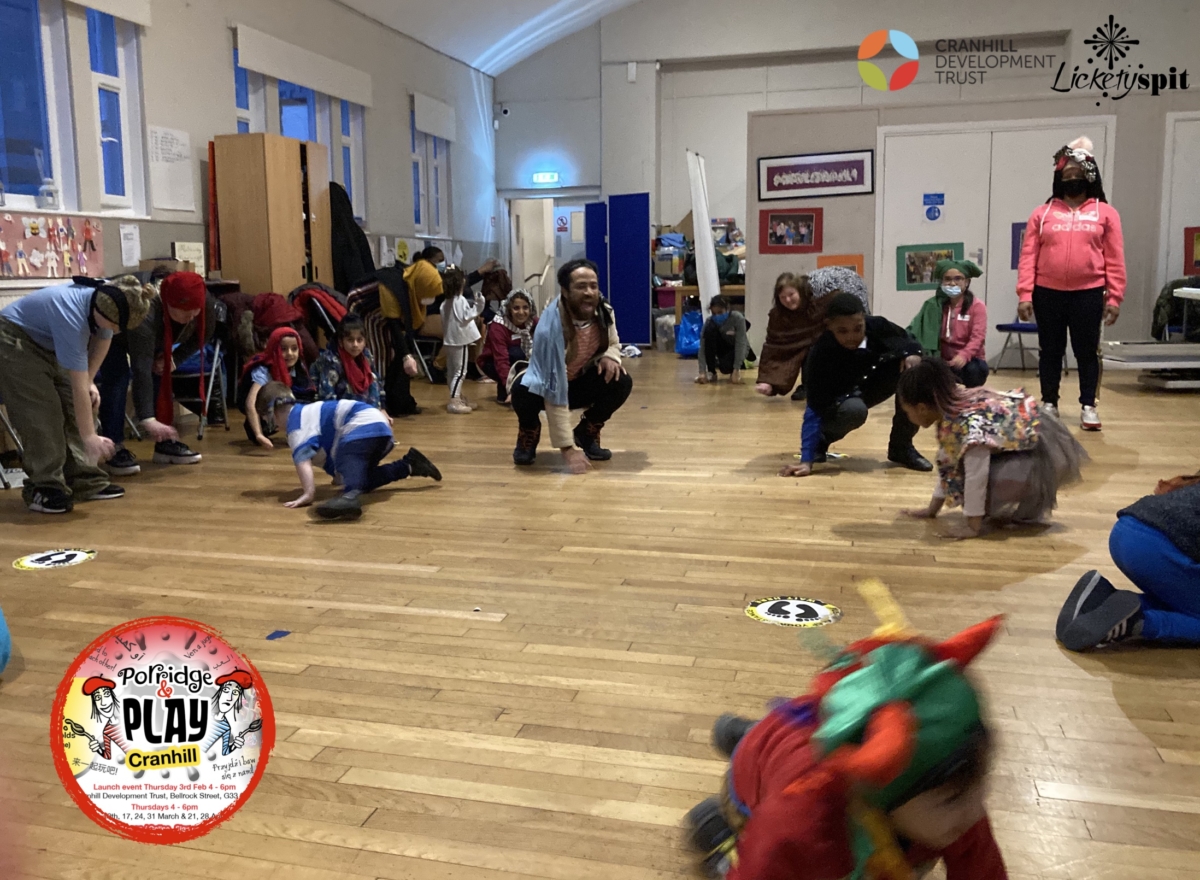 Porridge & Play Cranhill has started! • Licketyspit